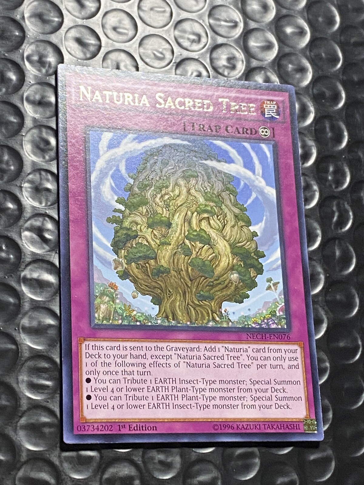 Yu-Gi-Oh! - Naturia Sacred Tree Rare 1st Edition Near Mint The New ...