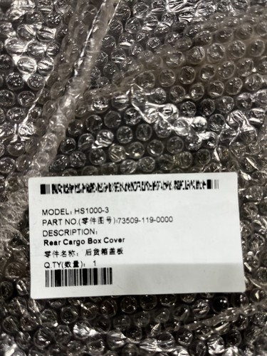 HISUN HS1000 REAR CARGO BOX COVER 73509-119-0000 | eBay