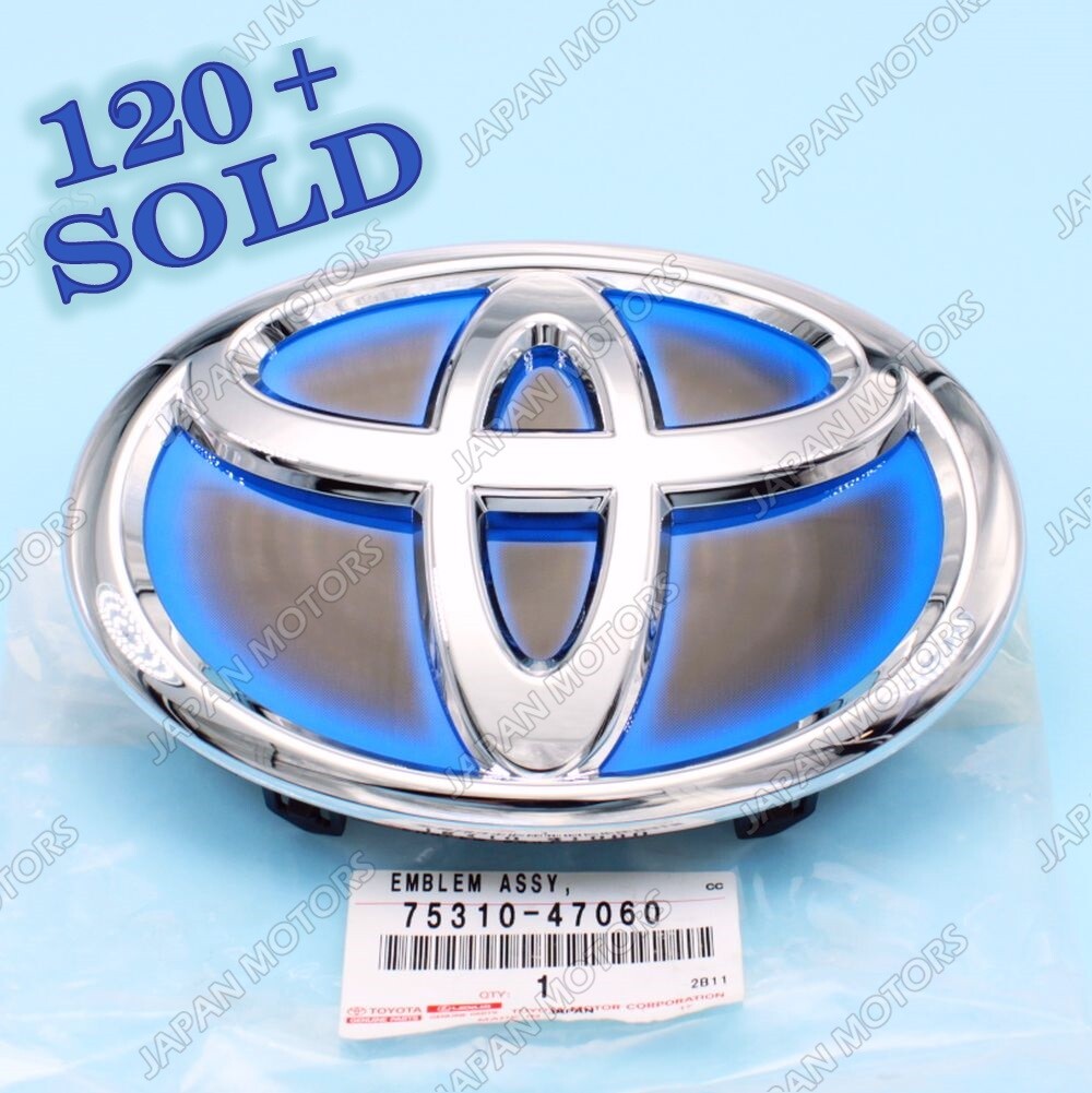75310-47060 Genuine Toyota Front Grille Radiator Emblem Assy PRIUS ...