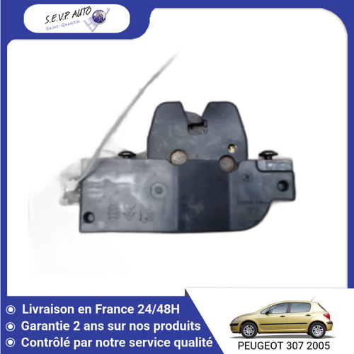🇫🇷 SERRURE HAYON PEUGEOT 307 2001-2005 ♻️ 871982 | eBay