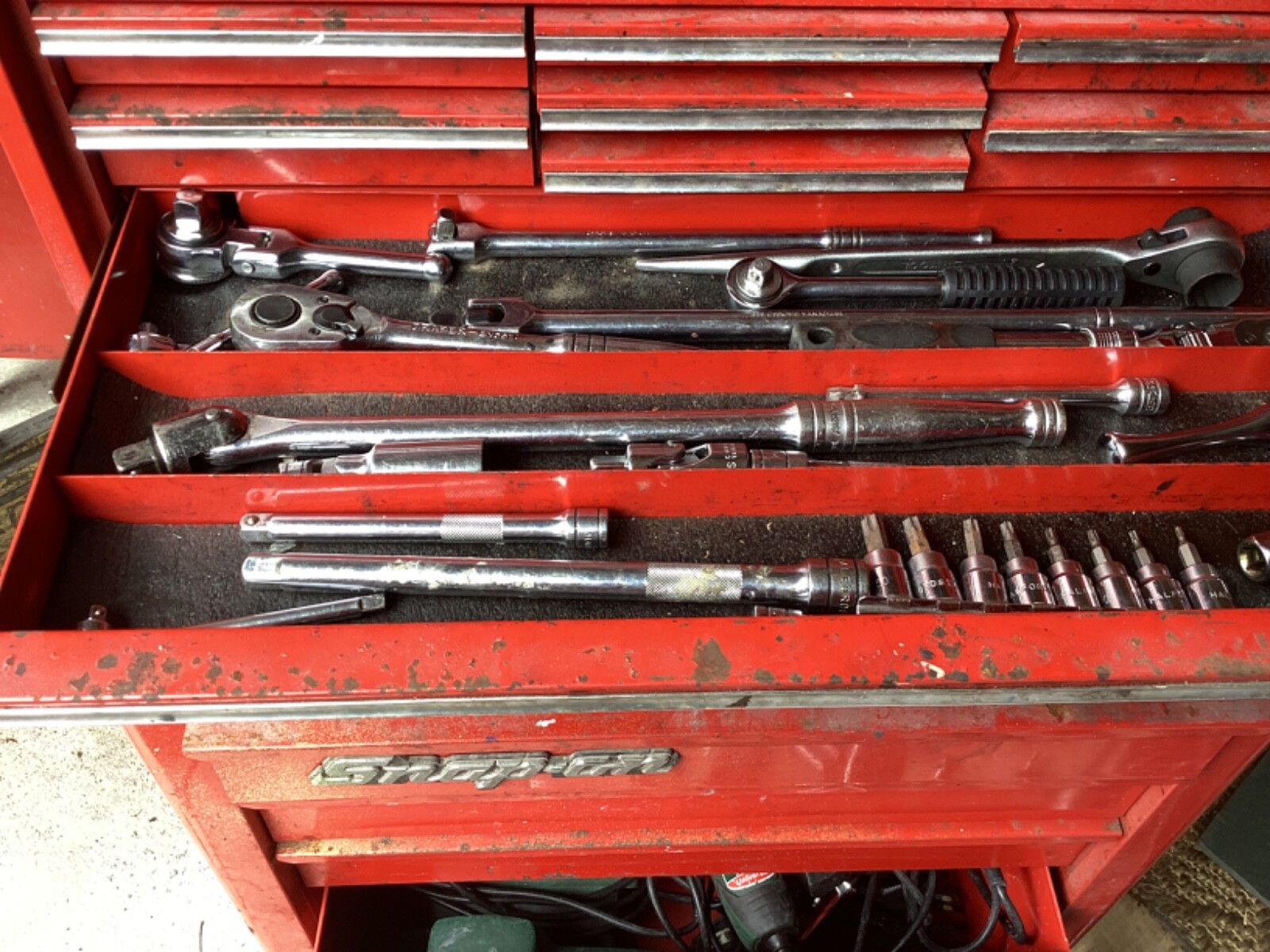 Snap on Vintage Tool Chest And Tools | eBay UK