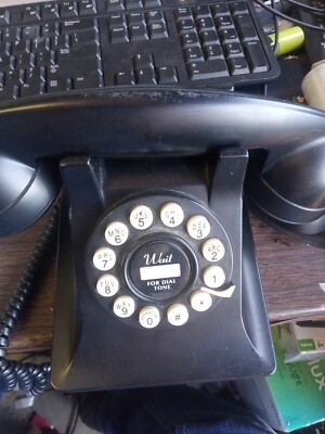 Crosley Model 302 Bakelite Push Button Dial Desk Top Telephone | eBay