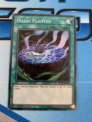 Yu-Gi-Oh! Magic Planter SHVA-EN055 1st Edition Super Rare Near Mint ...
