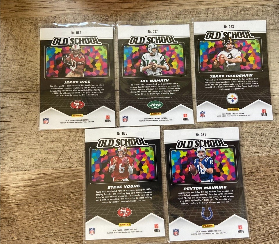Vintage 2020 mosaic panini football card set. | eBay