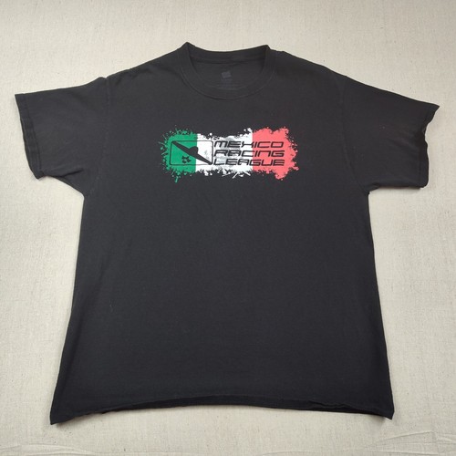 Mexico Racing League T-Shirt Size Large Graphic Logo Racing Funny Humor ...