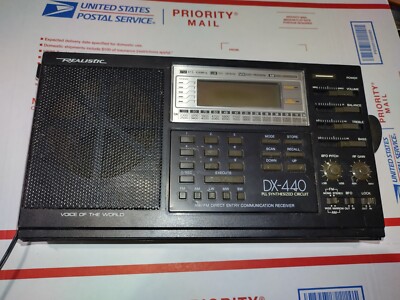 Realistic DX-440 20-221D AM/FM All-Band Portable Radio Receiver for ...