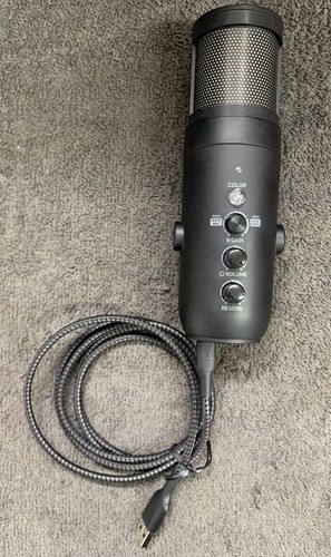 Vivitar Studio USB LED Mic Recording USB Microphone VMICRGB02 | eBay