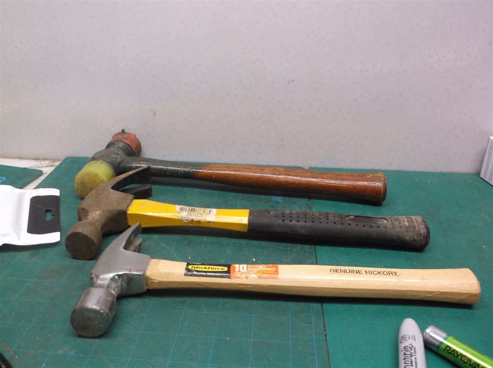 lot of 3 hammers craftsman, lareaux and workforce | eBay