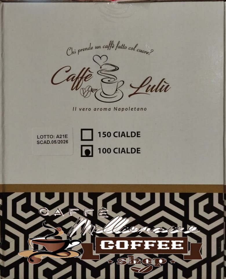 600 Pods Caffè LuLù Blend Creamy Formula BAR Pods Wallpaper 44 MM ...