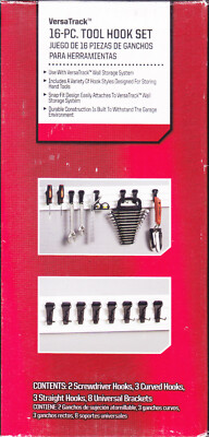 Craftsman VersaTrack 16-Pc Tool Hook Set 9 31932 | eBay