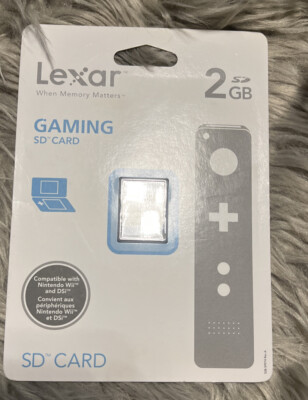 New Sealed Lexar Gaming SD Card 2GB | eBay