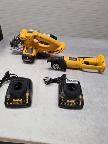 DeWALT DC390 Saw DC410 Grinder + 2x DW9118 Chargers – Parts Only | eBay
