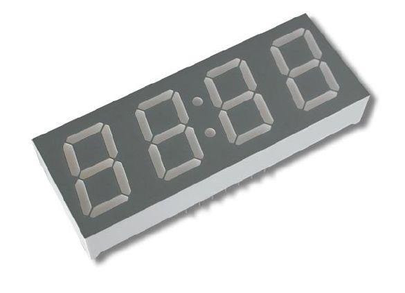 2Pcs HDSP-B08G LED Displays & Accessories 88:88 Clock Module 0.56in 4 ...