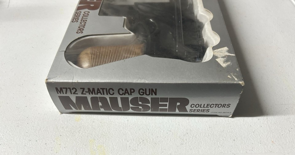 M712 Z-Matic Cap Gun Toy Mauser Collectors Series 8074-0 Larami 1980s ...