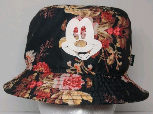 Disney Collection By Neff, Mickey Mouse Floral Bucket Hat Sun Cap ...