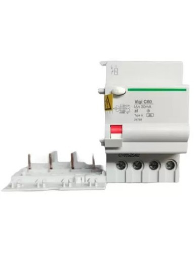 Schneider 26756 Vigi Differential Block C60 4P 25A 30mA Class A | eBay