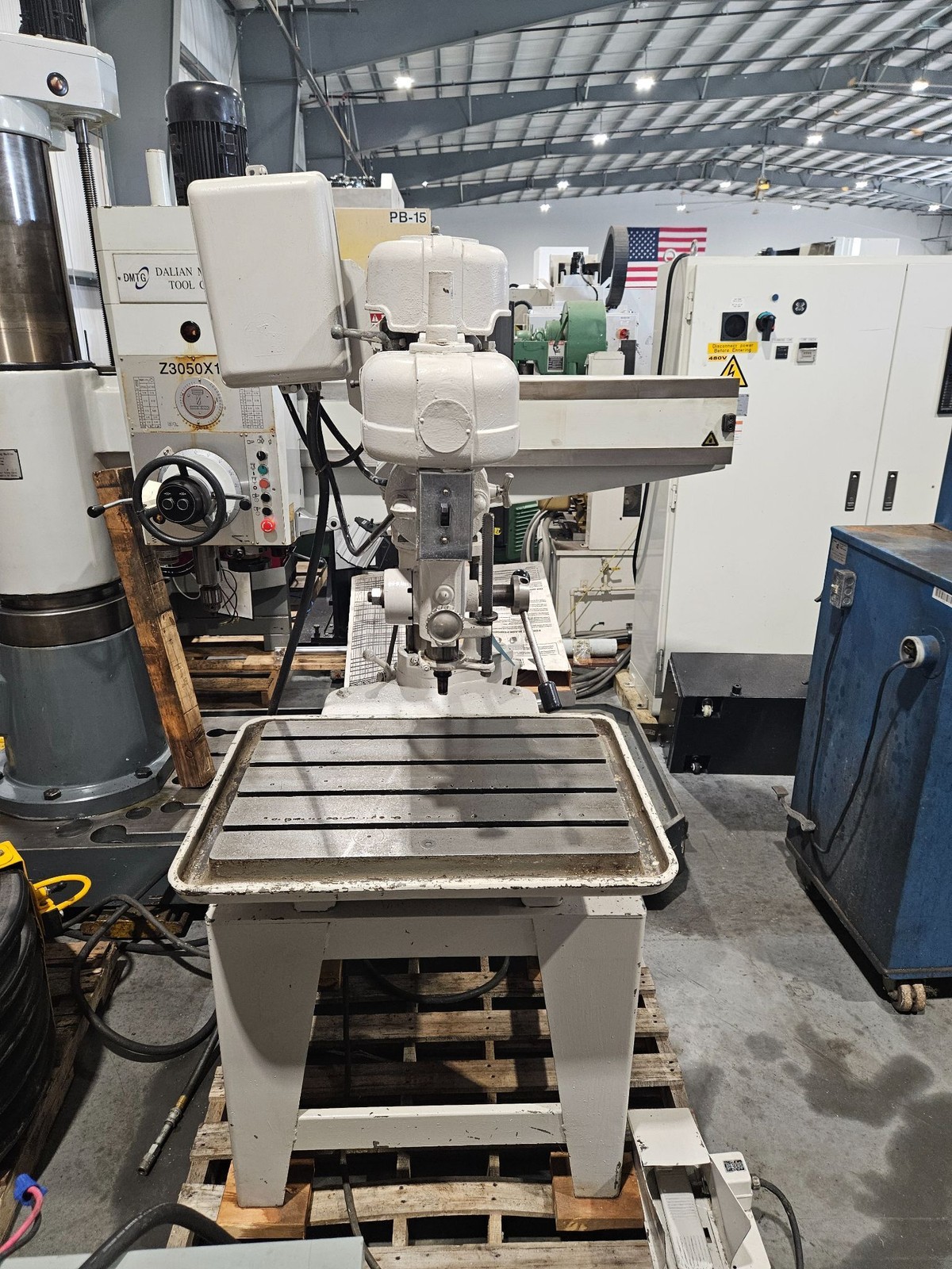 ROCKWELL 15-120 Ram-Type Radial Arm Drill Press & Tapping Foot Pedal ...