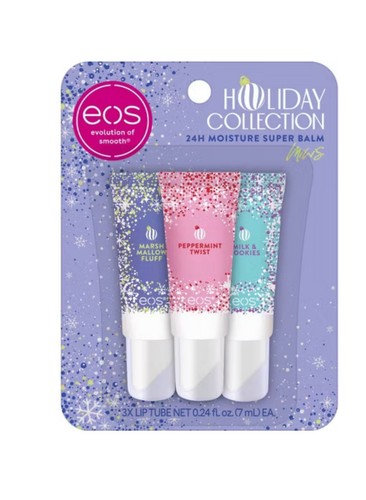 eos Holiday Mini Super Balms - 0.72 fl oz/3pk | eBay