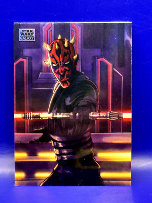 2024 Topps Star Wars Galaxy Darth Maul Refractor #AS-7 Jason Thomas | eBay