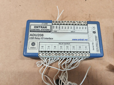 ONTRAK ADU208 USB Relay I/O Interface Unit #5 | eBay