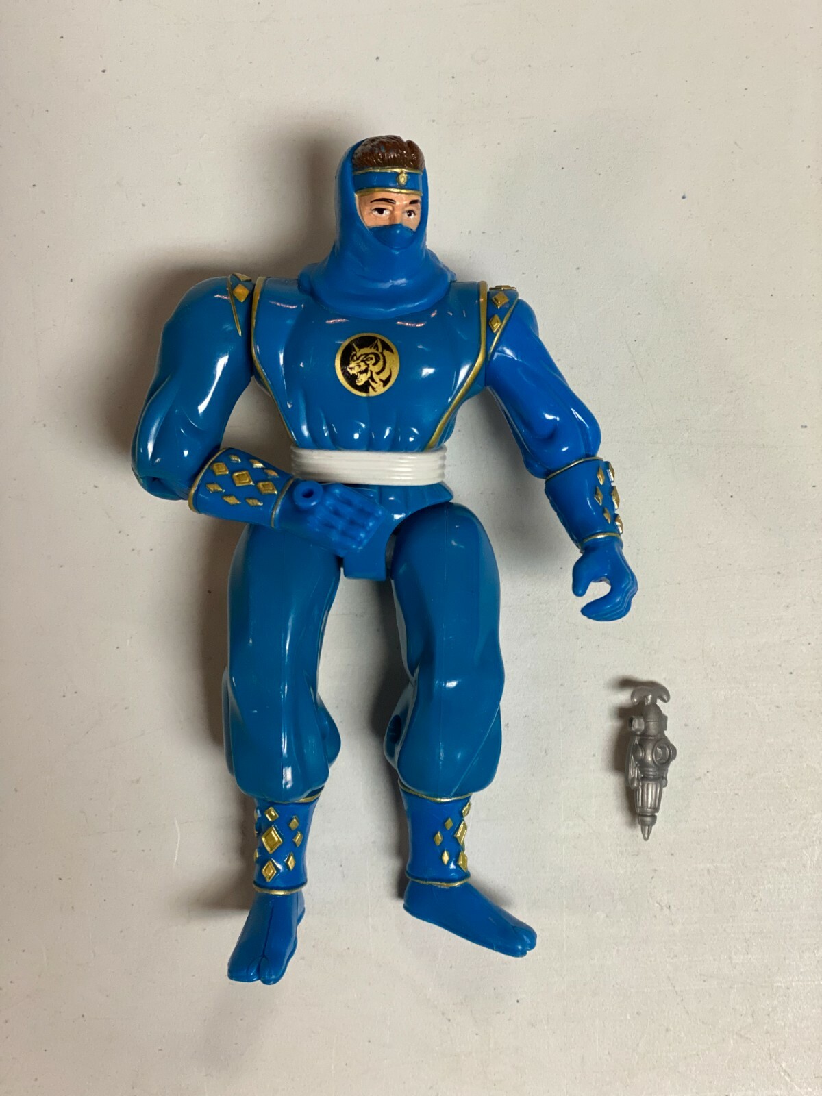 Mighty Morphin Power Rangers Movie Blue Ninja Ranger Action Figure 1995 ...