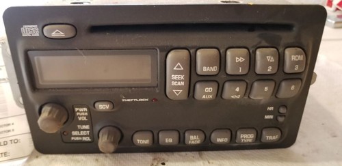 Audio Equipment Radio Opt U1P Fits 03-05 AZTEK 1941470 | eBay