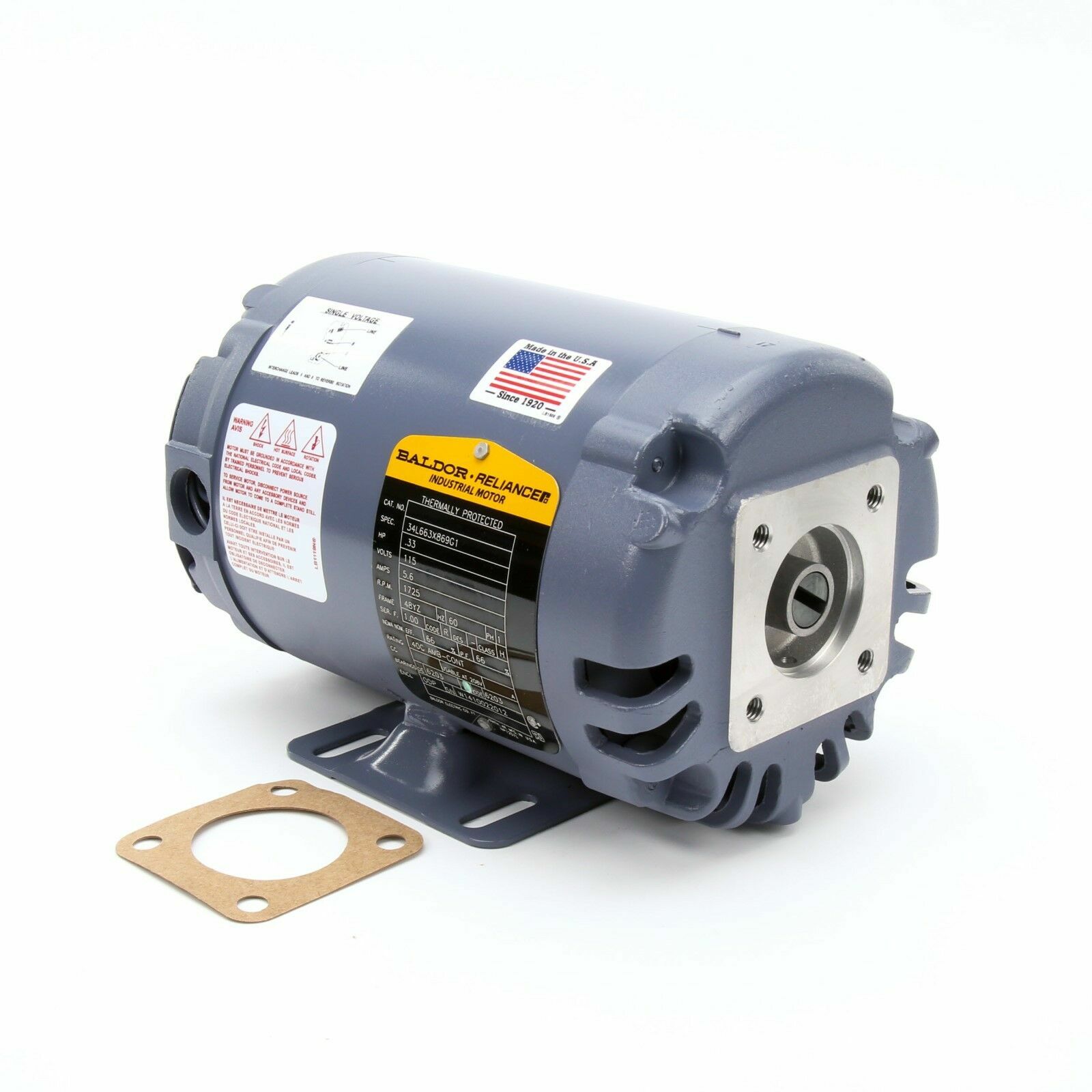 Filter Pump Motor 115 Volt for Frymaster 826-1712 8261712 for sale ...