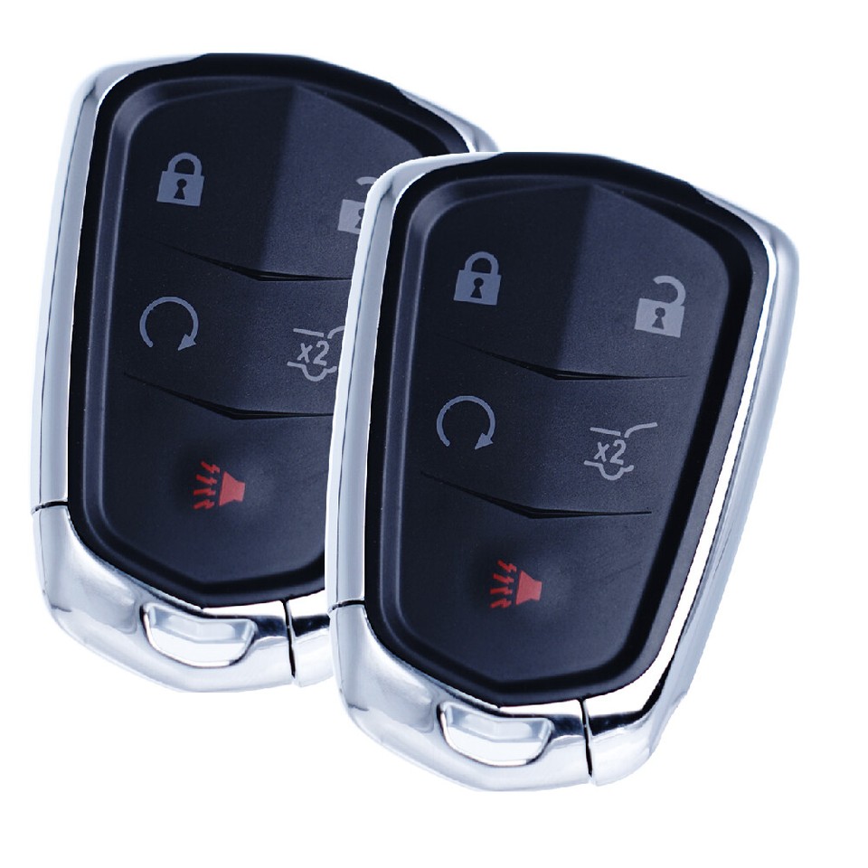 2x Remote Entry Car Key Fob Keyless For Cadillac XTS XT5 2018 2019 2020 ...