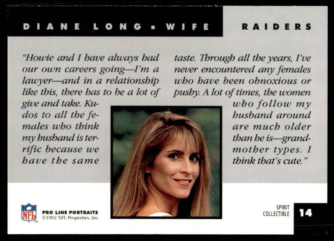 Howie And Diane Long