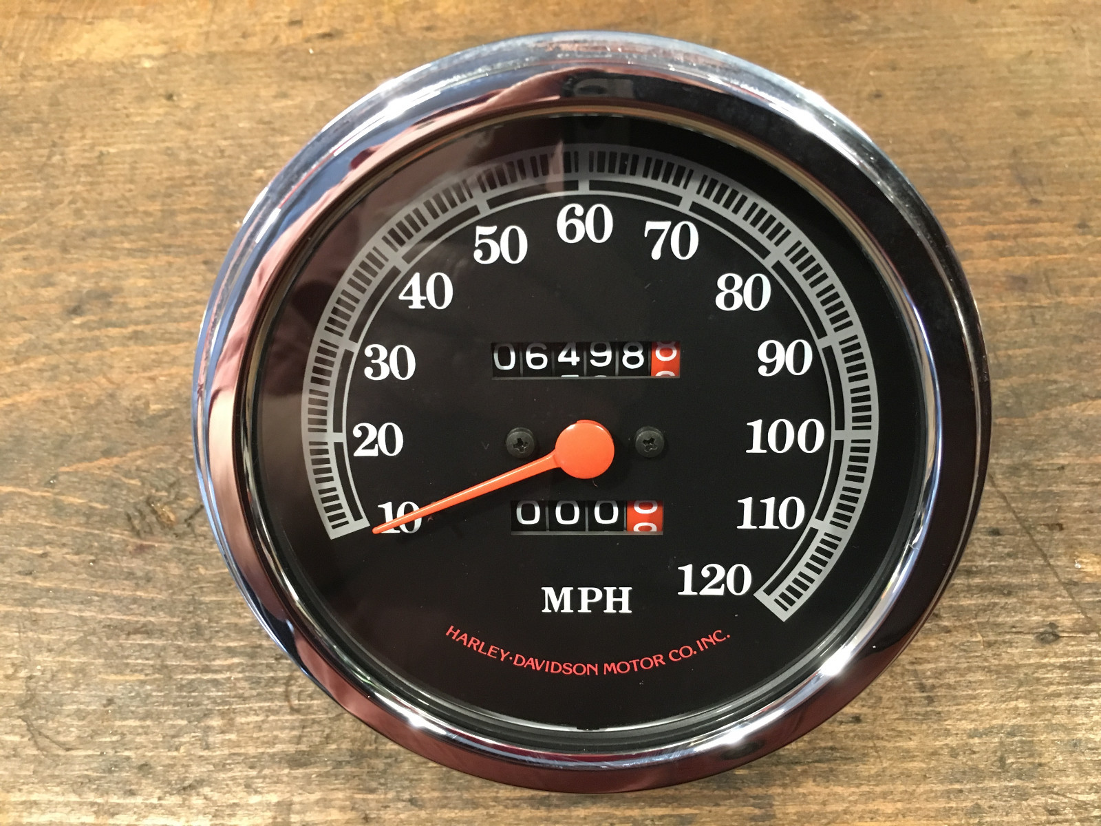 67027-81E RESTAURIERTER ORIG. HARLEY® TACHO MECHANISCH SOFTAIL FATBOY ...