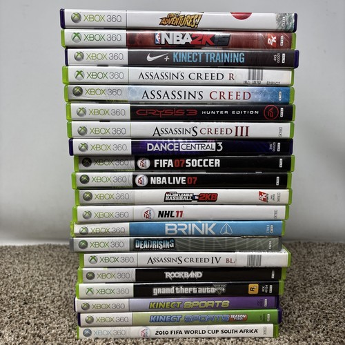 Microsoft Xbox 360 Video Game Lot Of 20 All Tested | eBay