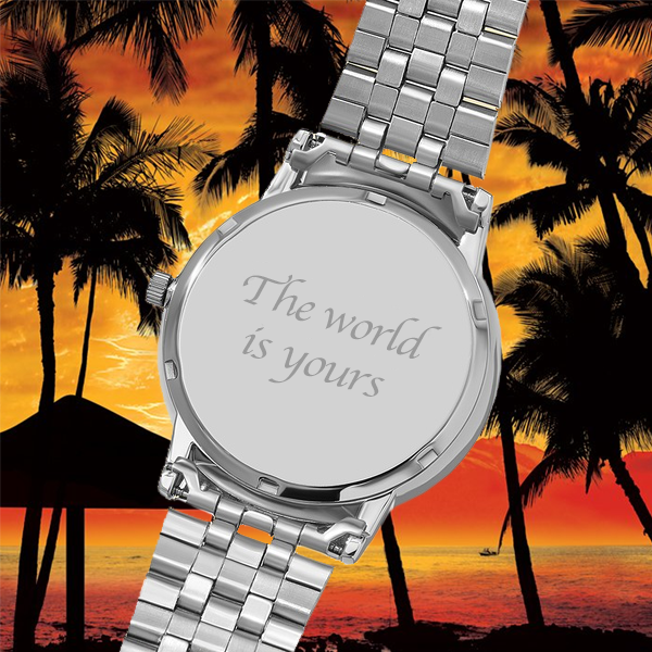 Scarface: The World Is Yours PS2 Engraved Wrist Watch | eBay