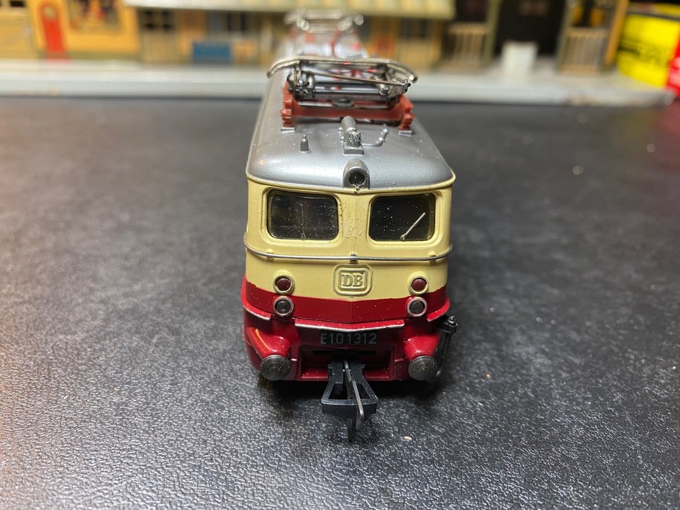 VINTAGE 1970s HO FLEISCHMANN 1347 T E101312 DB ELECTRIC LOCOMOTIVE ...