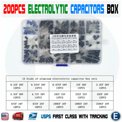 Capacitors - Assortment Box Kit