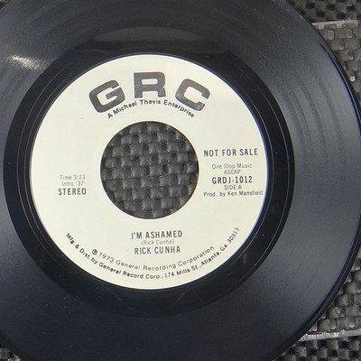 Ginger Boatwright / Rick Cunha ‎– I'm In The Middle / I'm Ashamed (GRDJ ...