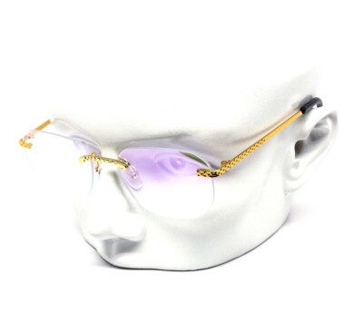 Clear Tinted Hip Hop Shades Rapper Sunglasses Rimless Round Migos Quevo ...