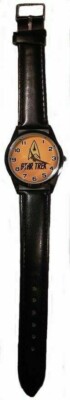 Star Trek Original Series Command Logo Genuine Leather Band Wrist Watch ...