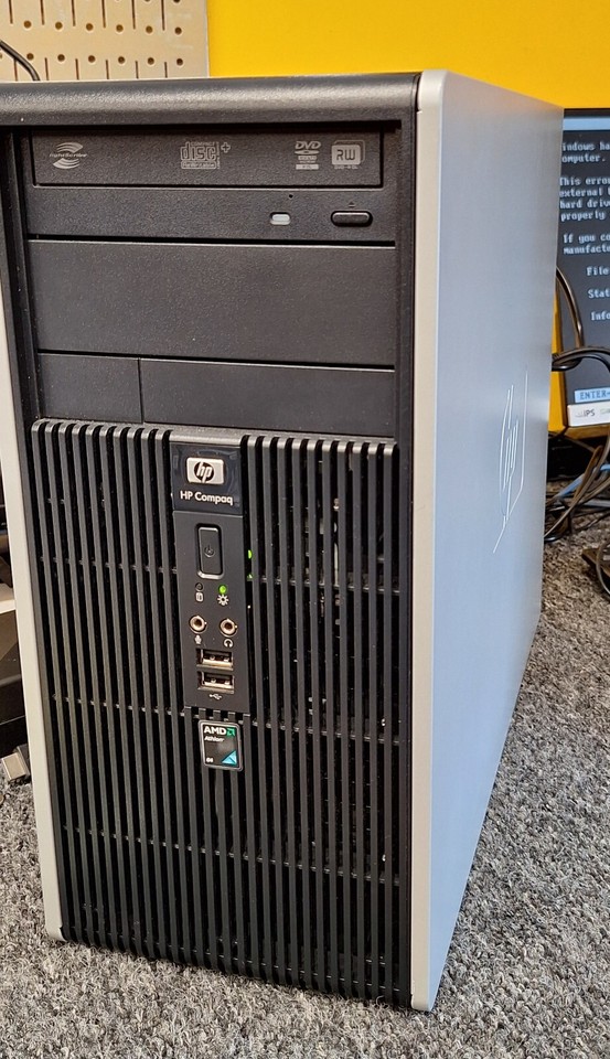 Retro PC - Windows XP AMD Dual Core 2.59GHz 2GB DDr3 250gb HDD | eBay