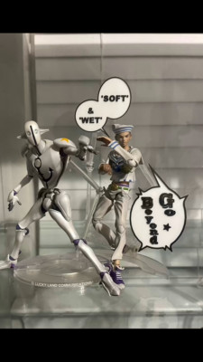 JoJo's Bizarre adventure Soft and Wet / Go Beyond Speech plate | eBay