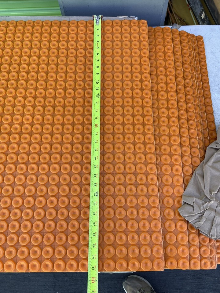 SCHLUTER DITRA ALL IN ONE RADIANT FLOOR HEAT SYSTEM KIT 43 SQFT 240v ...