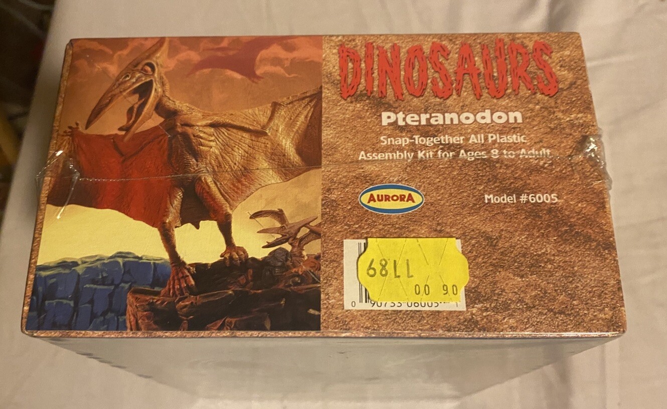 2000 Aurora Pteranodon Model Kit MIB Dinosaurs #6005 for sale online | eBay