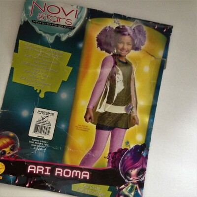 Child Novi Stars ARI ROMA COSTUME L 12-14 Girls NEW Romper Tunic ...