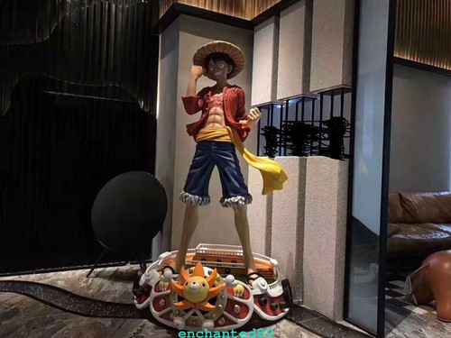 One Piece THOUSAND SUNNY 1/1 Life Size Monkey D Luffy GK Resin Painted ...