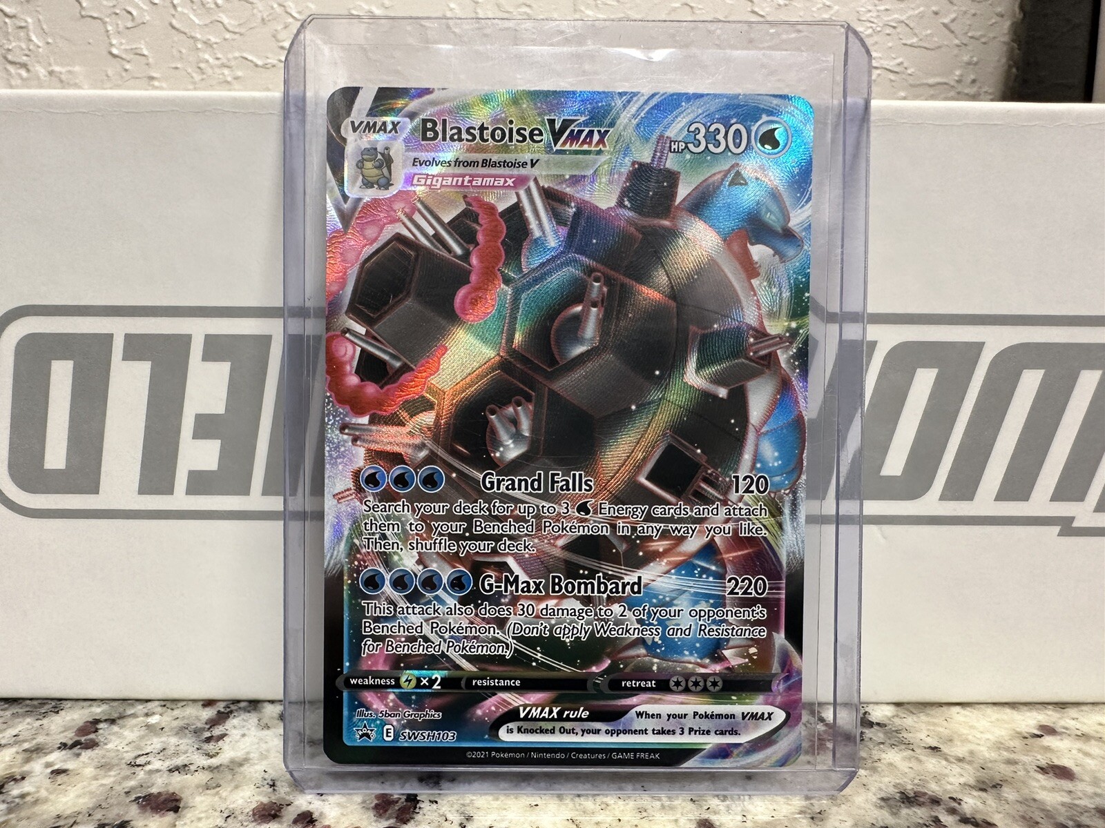 Blastoise VMAX SWSH Black Star Promo SWSH103 Holo Promo [MINT CONDITION ...