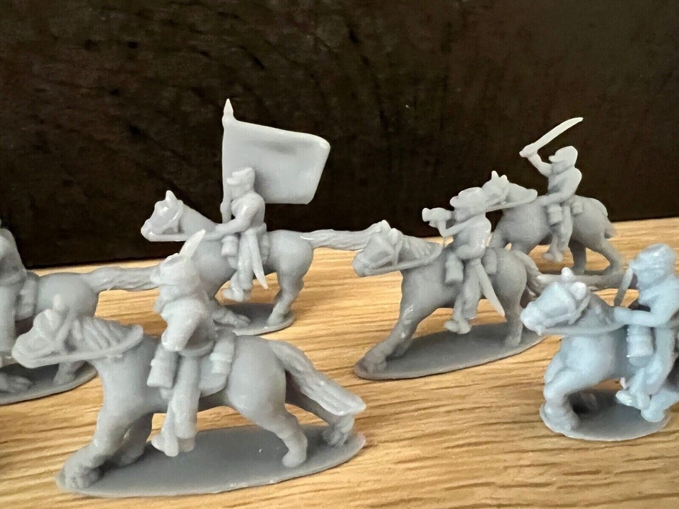 Civil War Union Cavalry X8: 15mm Wargames and Diorama Miniatures | eBay