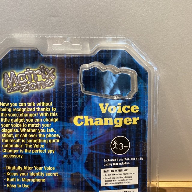 Matrix Sakar Zone Voice Changer Disguise Your Voice for sale online | eBay
