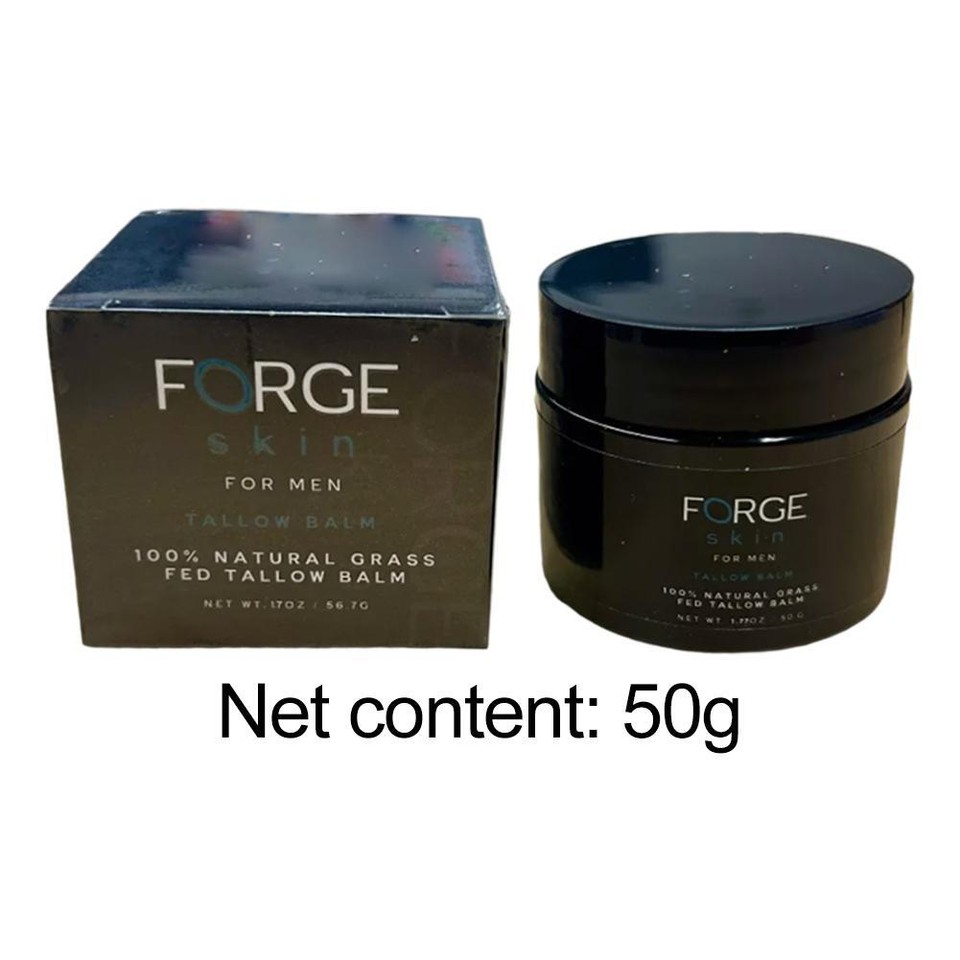 2PACK Forge Skin AUTHENTIC Men’s Face Cream Tallow Balm NEW IN BOX 30% ...