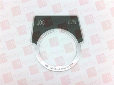 SCHNEIDER ELECTRIC 9001-KN300-JOG/RUN / 9001KN300JOGRUN (NEW NO BOX) | eBay