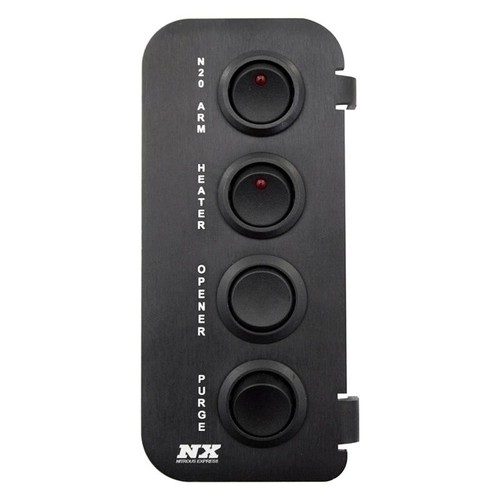 Nitrous Express 4WD Side Custom Switch Panel w 4 Switch Ports ...