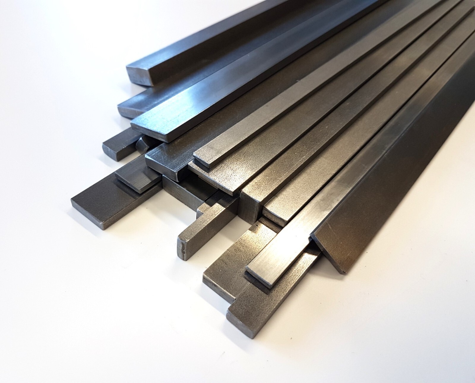 Bright Mild Steel Flat Bar Metal Plate 10 12 16 20 25mm Wide 3 to 10mm ...